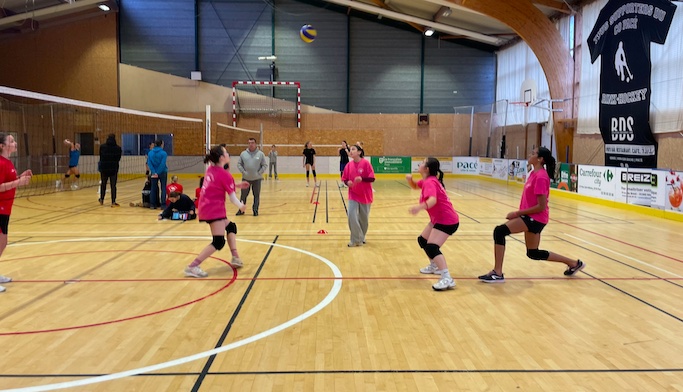 Du volleyball féminin à l’AS - Collège de Fontenay