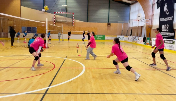 Du volleyball féminin à l’AS - Collège de Fontenay